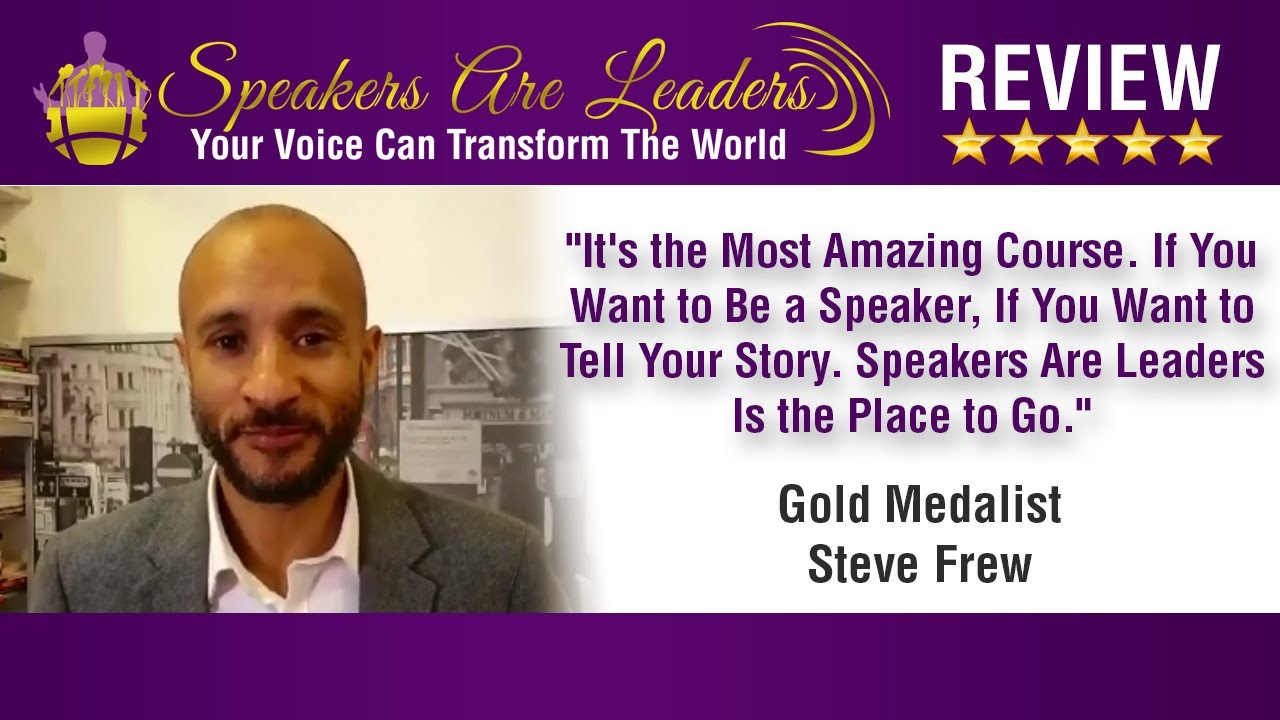 Speakers Are Leaders Reviews | Steve Frew - YouTube