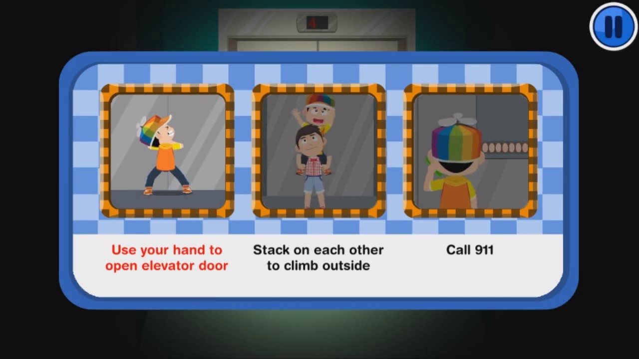 Kids learn basic safety training - teach safety knowledge - safety for ...