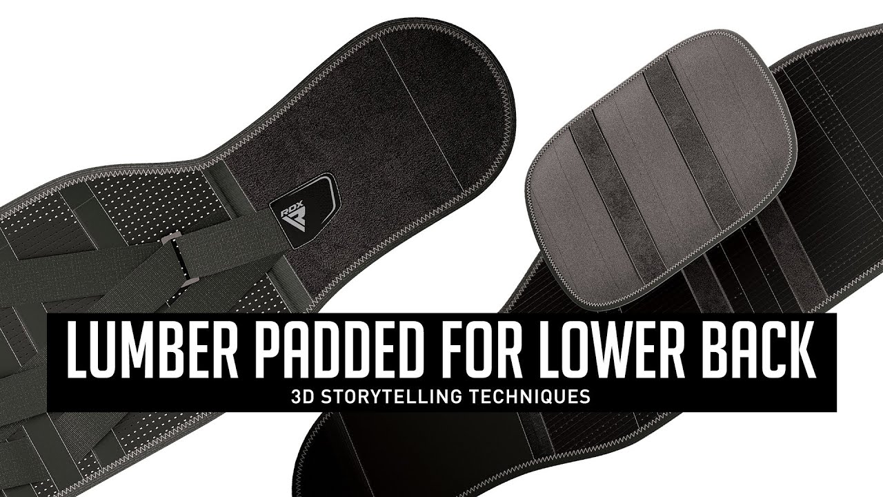 LUMBAR PADDED FOR LOWER BACK PAIN | 3D ANIMATION | PRODUCT DEMO - YouTube