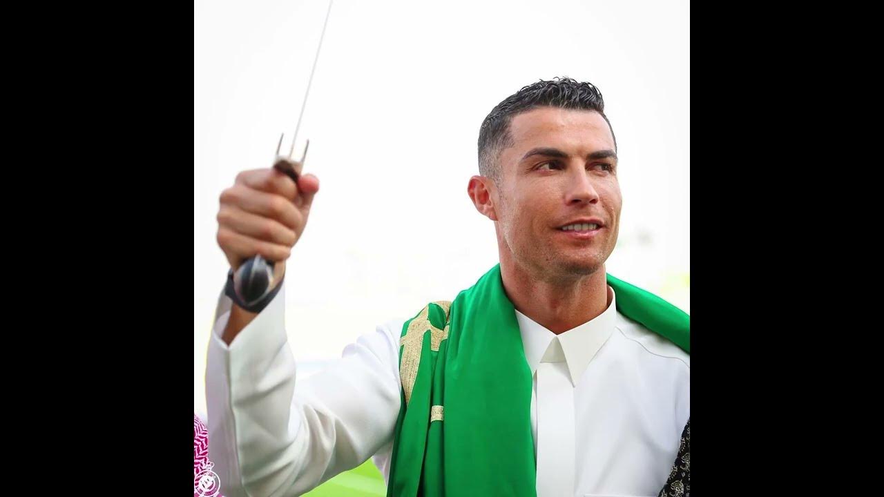 Cristiano Ronaldo In Arabic Dress On Saudiarabias Founding Day