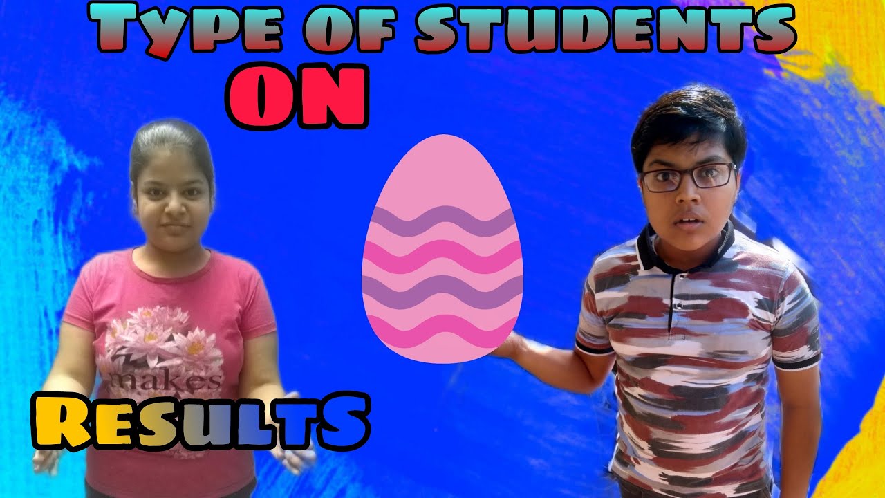 Types Of Students On Result Day | Rocking Garvit And Anshi - YouTube
