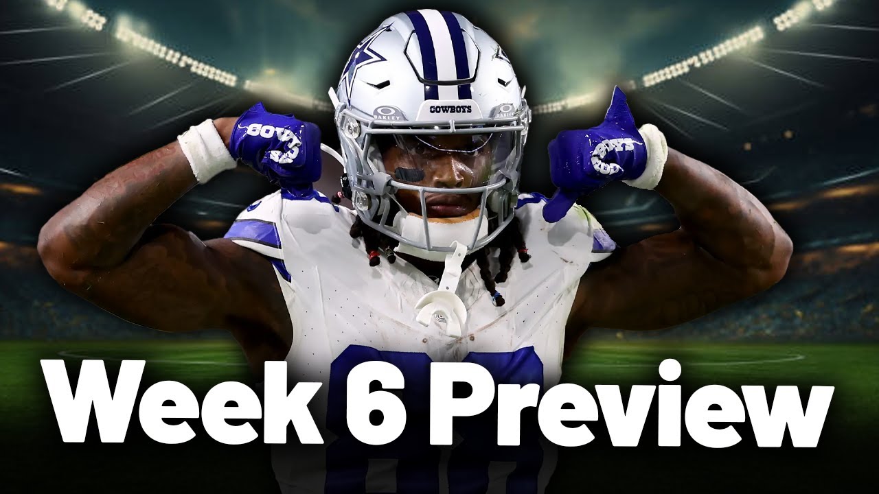 NFL Sunday Games | Week 6 (LIVE) Preview - YouTube