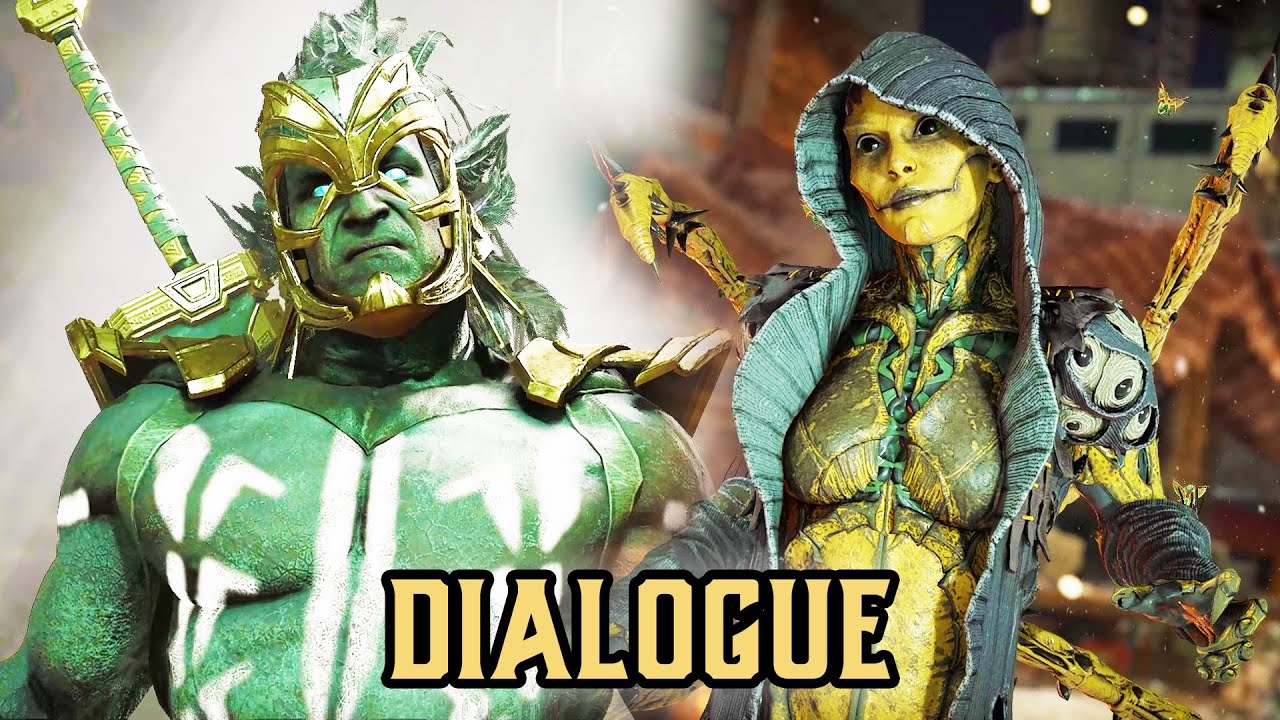 DVORAH MEETS HER FORMER EMPLOYER KOTAL KAHN DIALOGUE - MORTAL KOMBAT 11 ...