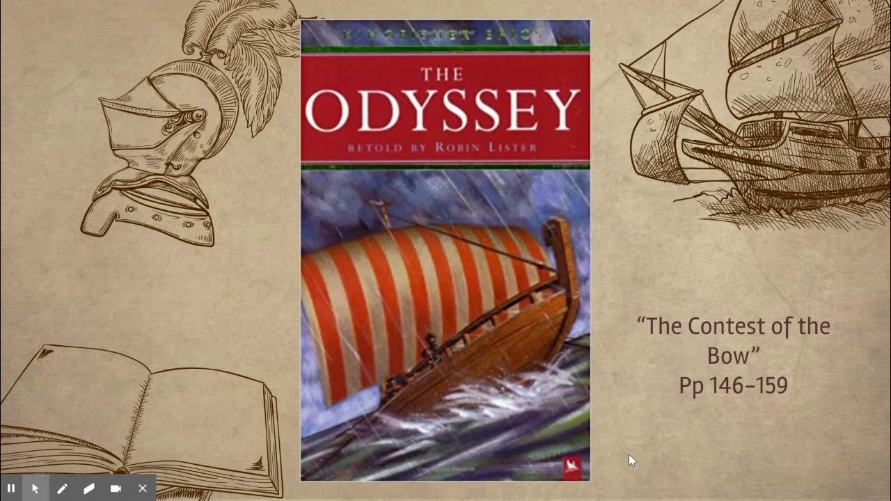 The Odyssey - "The Contest of the Bow" pp 146-159 - YouTube