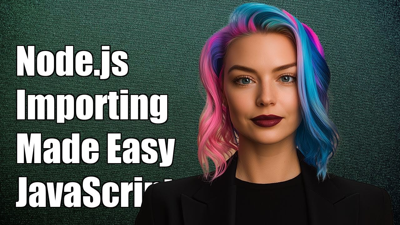 Node.js: Equivalent of 'import * as ...' for require in JavaScript - YouTube