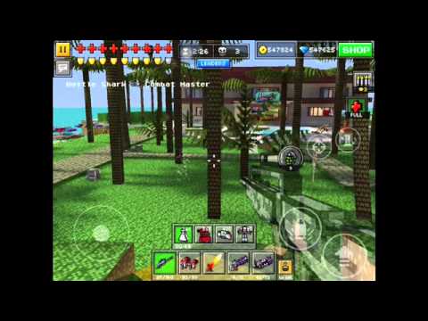Pixel Gun 3D: Swat Rifle UP2 [Gameplay] - YouTube