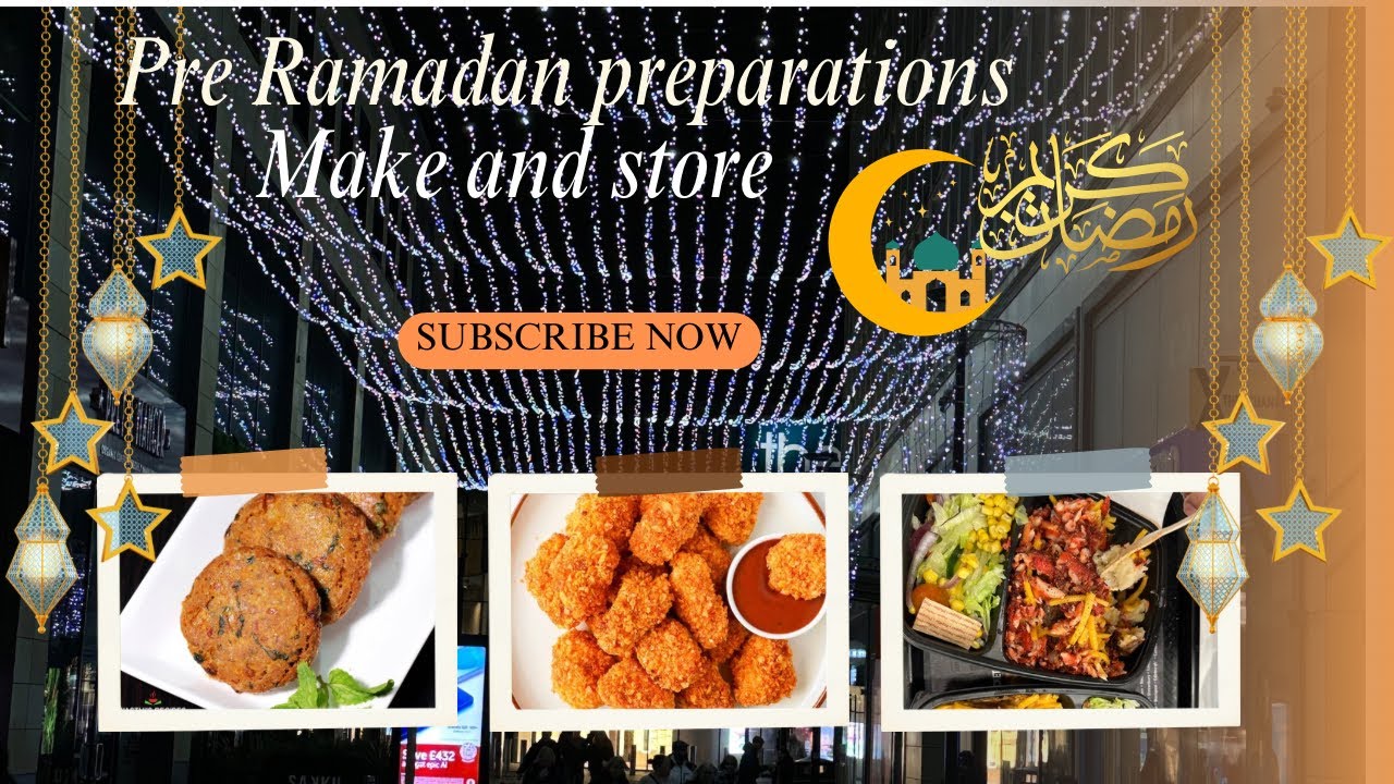 Pre Ramadan preparations 🌙 Part 1 | Make and store for Ramadan ...