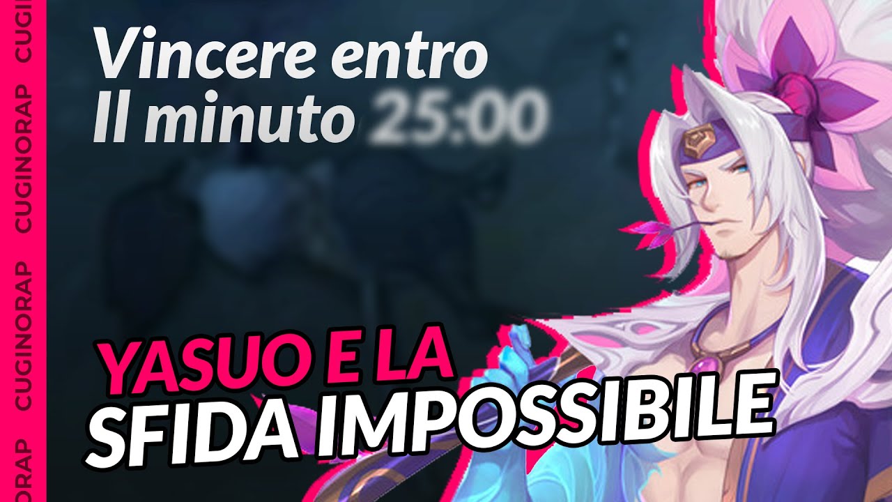 YASUO: LA SFIDA IMPOSSIBILE - YouTube