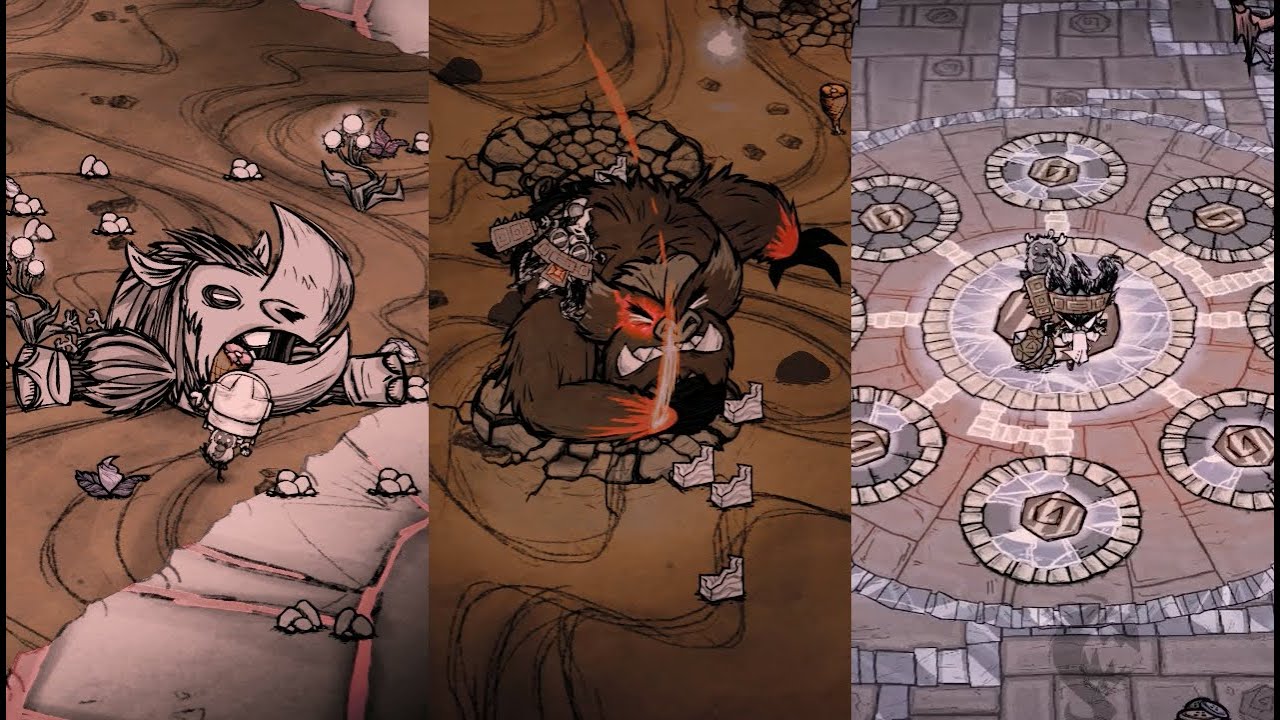 [DST] Wilson Ruins Rush + Nightmare Werepig + Archives - YouTube