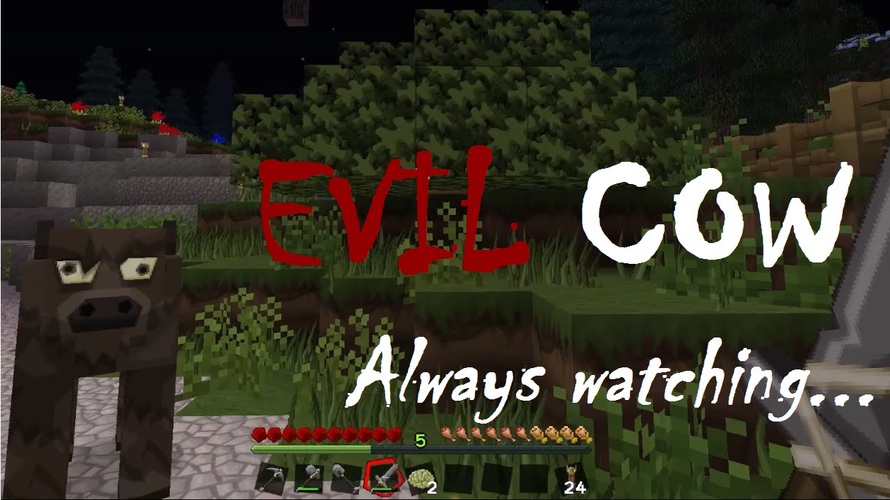 Evil Cow - The Obligatory Minecraft Series (episode 5) - YouTube