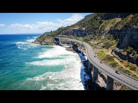 Sea Cliff Bridge - Pacific Drive - YouTube