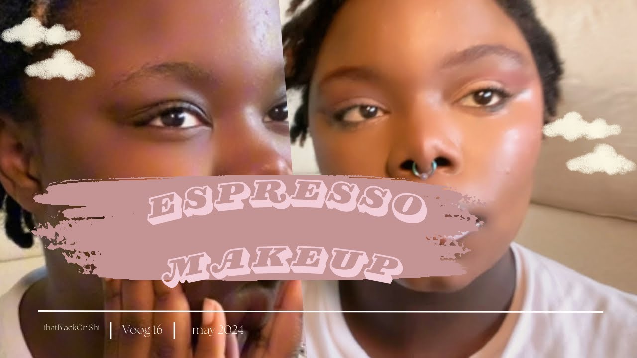 ESPRESSO MAKEUP IN UNDER 5 mins ( eyeshadow as blush ??!?) - YouTube