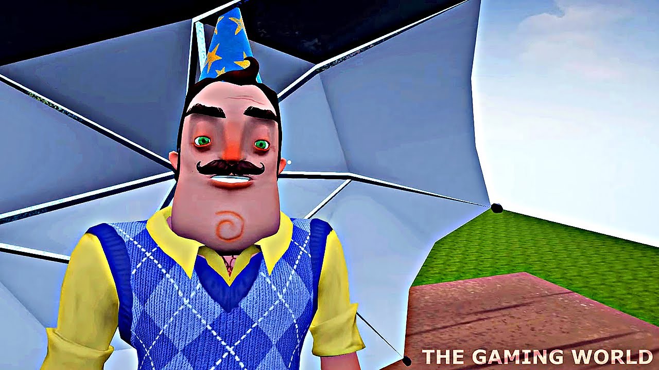 Are you Afraid of Heights?👀 Hello Neighbor Hello Parkour Mod Gameplay ...
