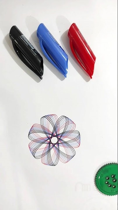 wow!!,😉"Amazing design with spirograph: the ultimate combination of 3 beautiful colors!" ️ - YouTube