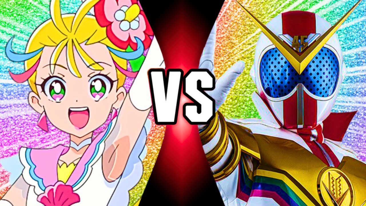 [Rainbow Swedging] Cure Summer VS Zenkaiser (Pretty Cure VS Super ...