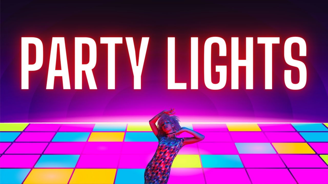 Flashing Disco Lights and Dance Music HD | 2 Hours | Dynamic Party ...