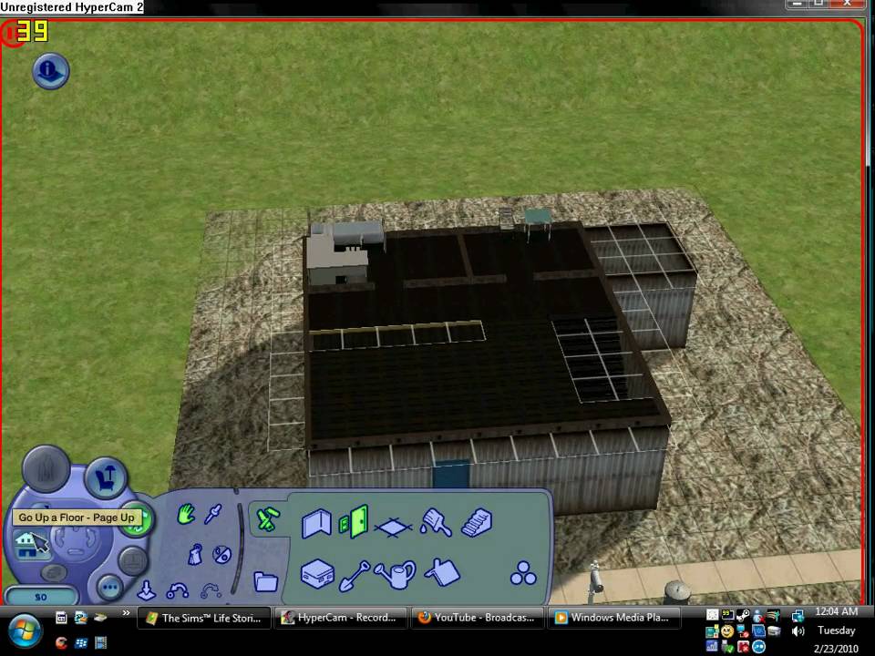Sims 2 fallout 3 house 1 - YouTube