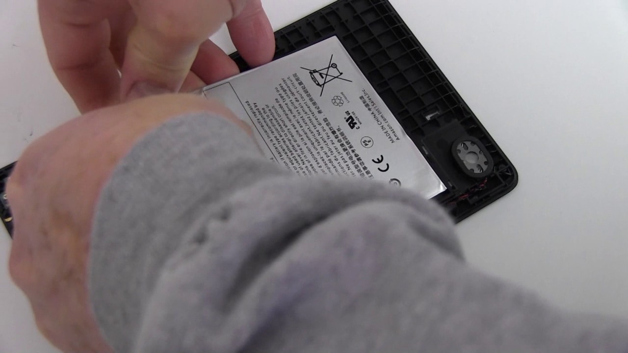 How to Replace Your Amazon Kindle Fire 7 SV98LN Battery - YouTube