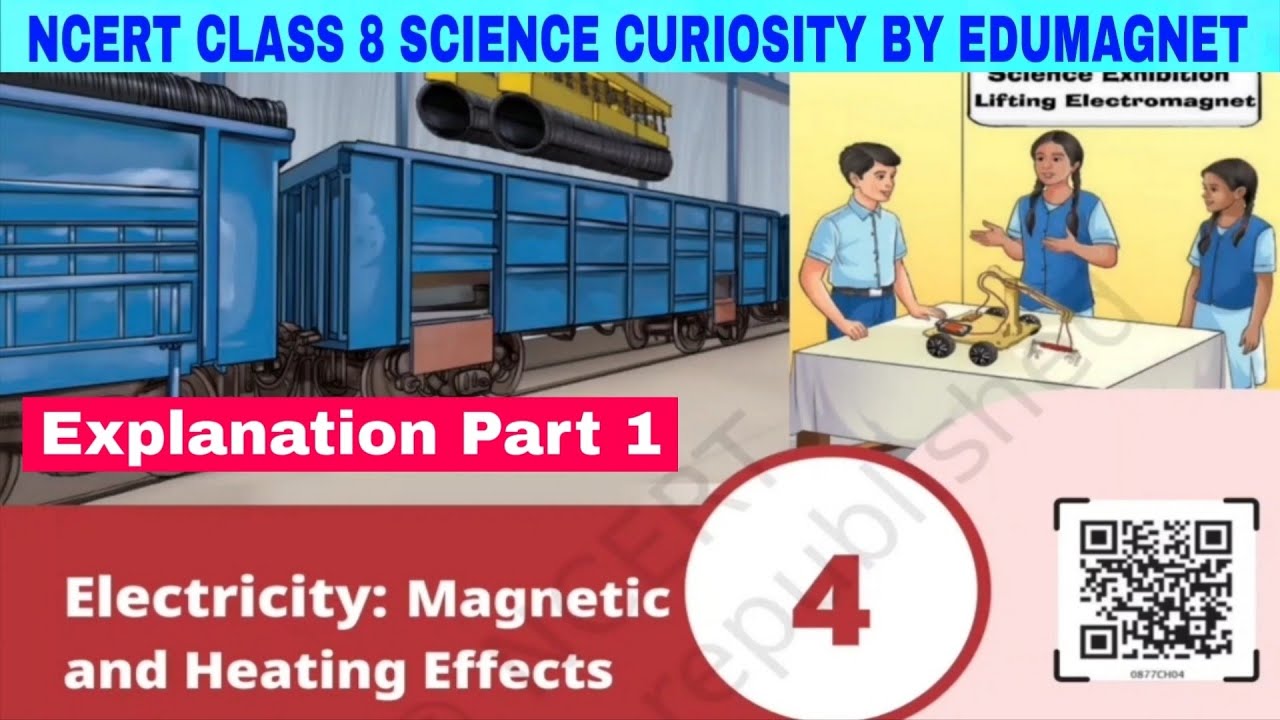 NCERT Class 8 Science Curiosity Chapter 4 Electricity Magnetic and ...