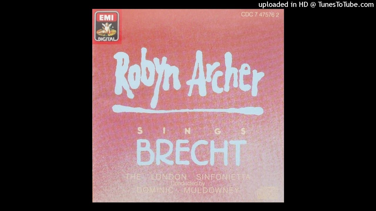 Robyn Archer - The Mask of Evil (Eisler/Brecht) - YouTube