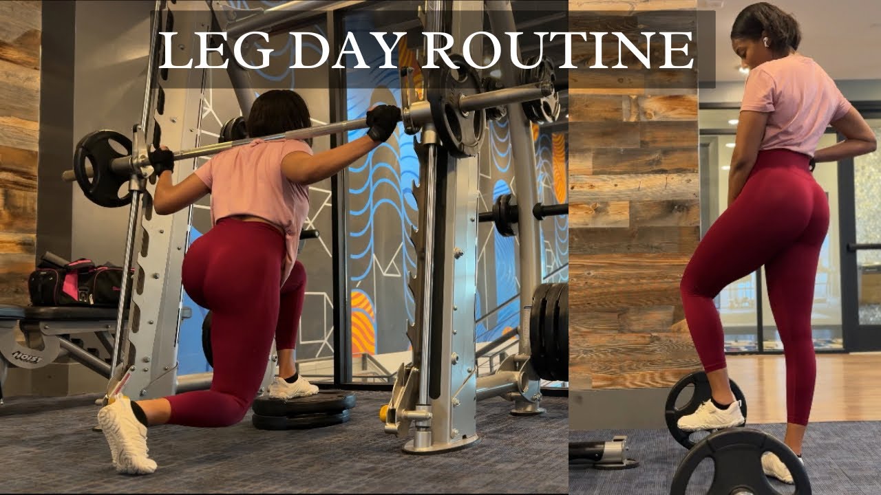 The BEST Leg Day Routine - YouTube