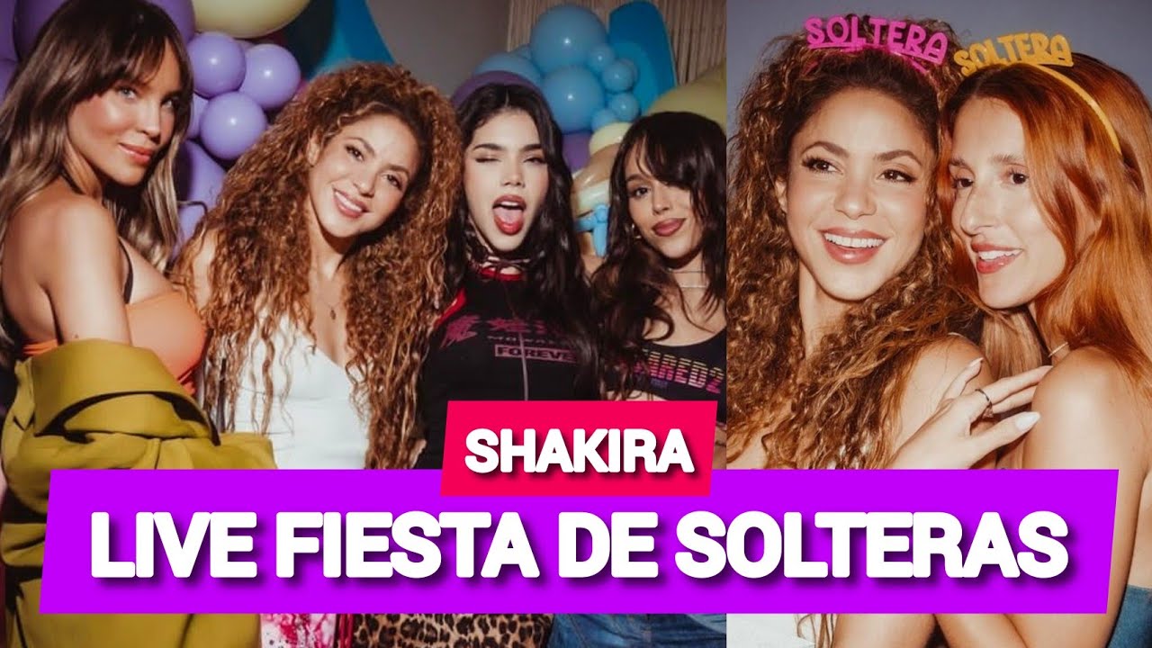 Live Completo de Shakira Fiesta de Soltera En Cada De Lele Pons | VÍDEO ...