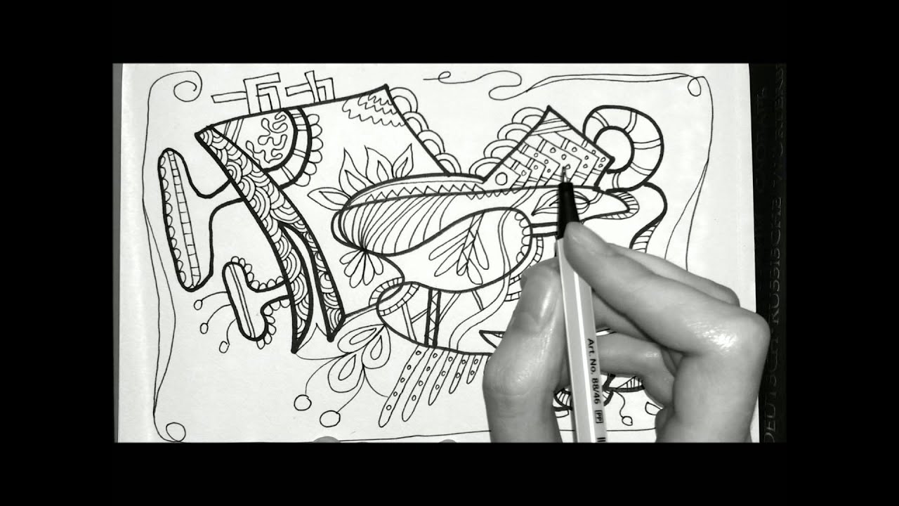 Doodle 14 Time Lapse - YouTube