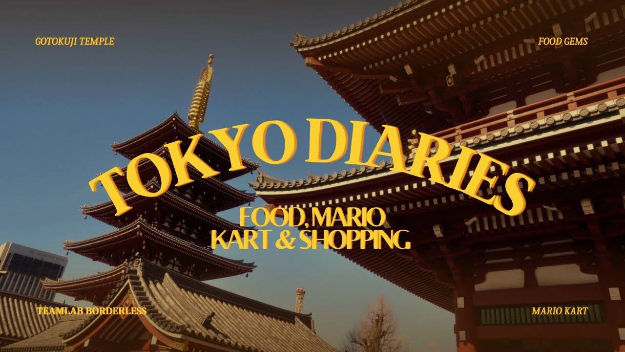 Tokyo Diaries - Good Food, teamLab Borderless, Shopping and Local Spots! - YouTube