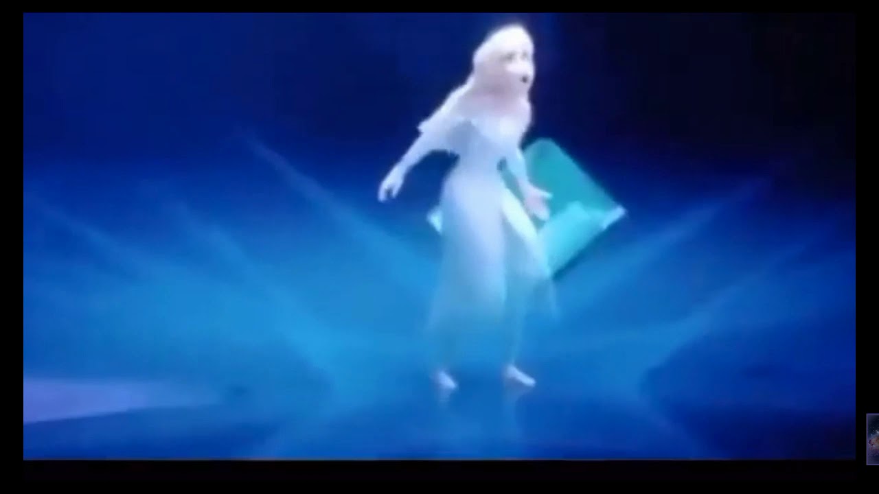 Leaked Frozen 2 Clip Elsas Dress Transformation Youtube