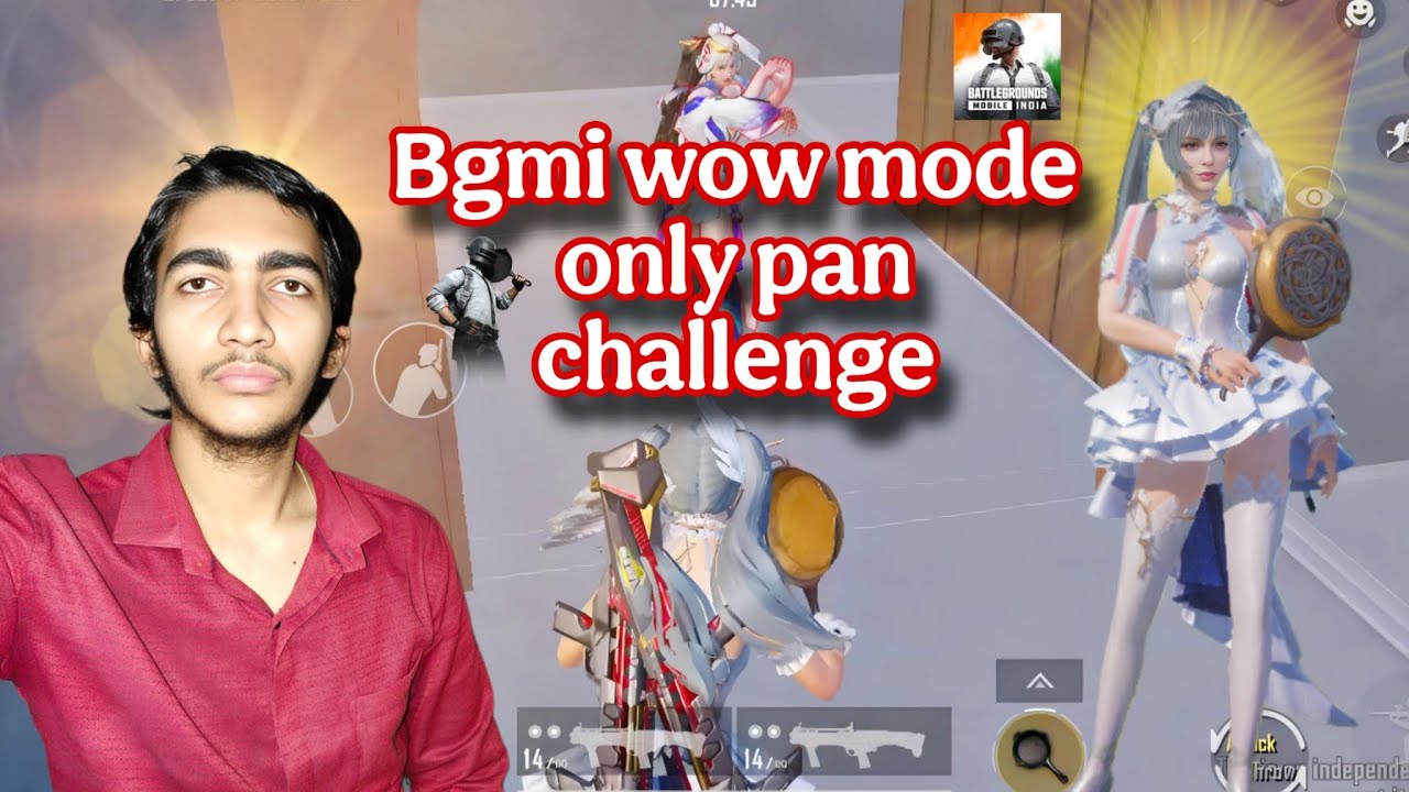Bgmi wow mode only pan challenge|Smooth graphics(3.6 update) - YouTube