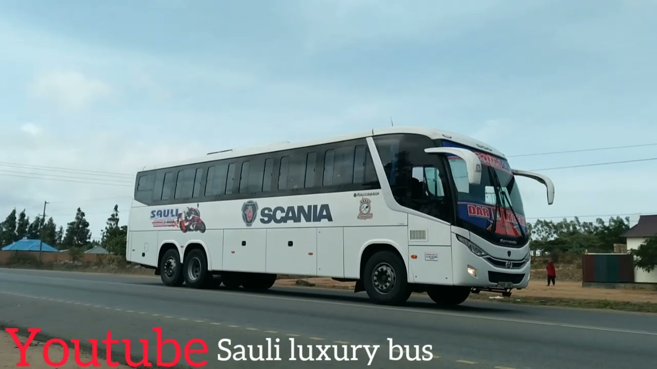 how to drive a bus scania marcopolo see how it is run (Sauli luxury bus ...