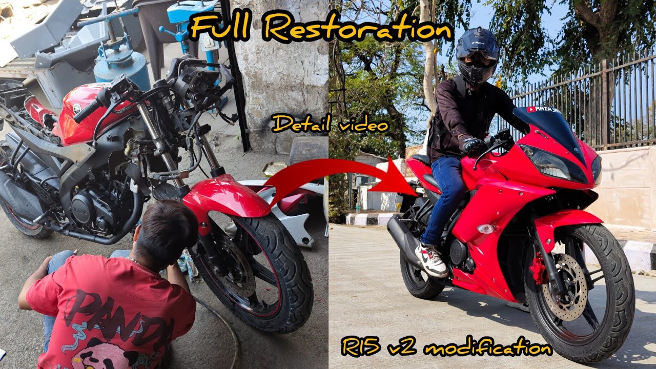 Yamaha R15 V2 Modified Youtube Yamaha R15 V2 Fullbody Paint