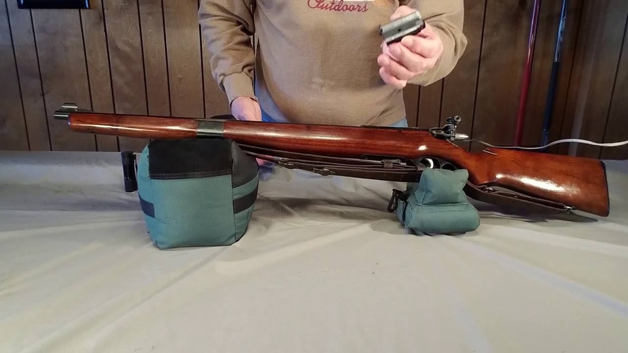 Mossberg 42mb Military training 22 rifle - YouTube