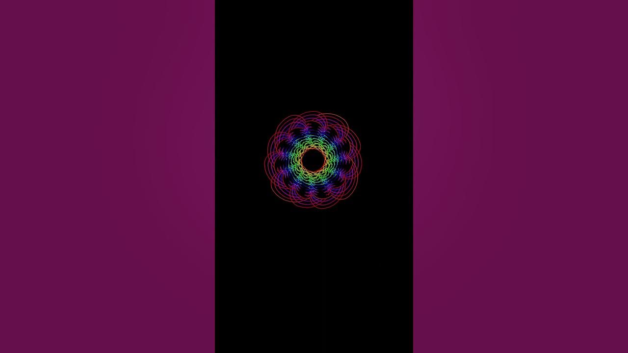 Amazing Geometric Pattern Design Using Python Turtle π’ Python Viral Trending Design 446
