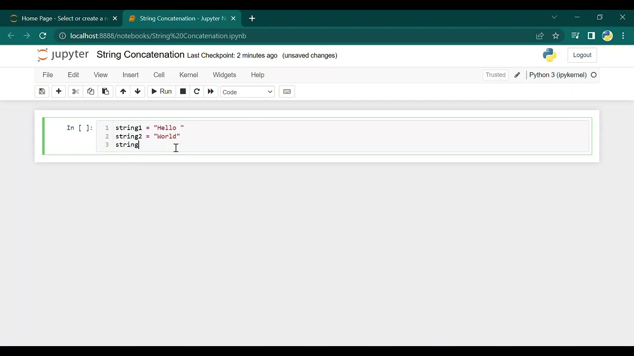 How To Join 2 Strings Together In One Line In Python String How To Join 2 Strings Together In One Line In Python String
