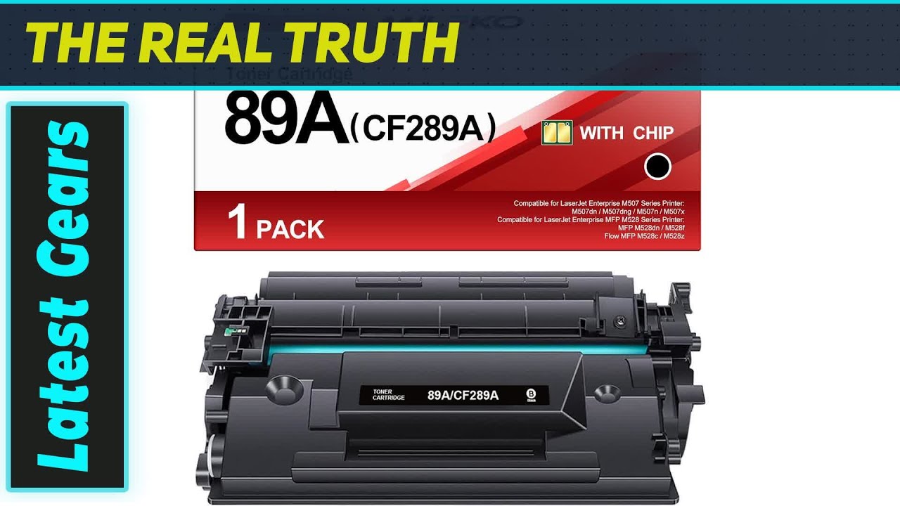 Best HP Printer Alternative? MILEKO 89A Toner Cartridge Test - YouTube
