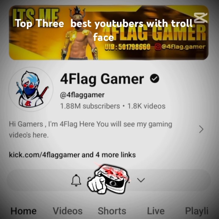 #impossible top three best youtubers with troll face - YouTube