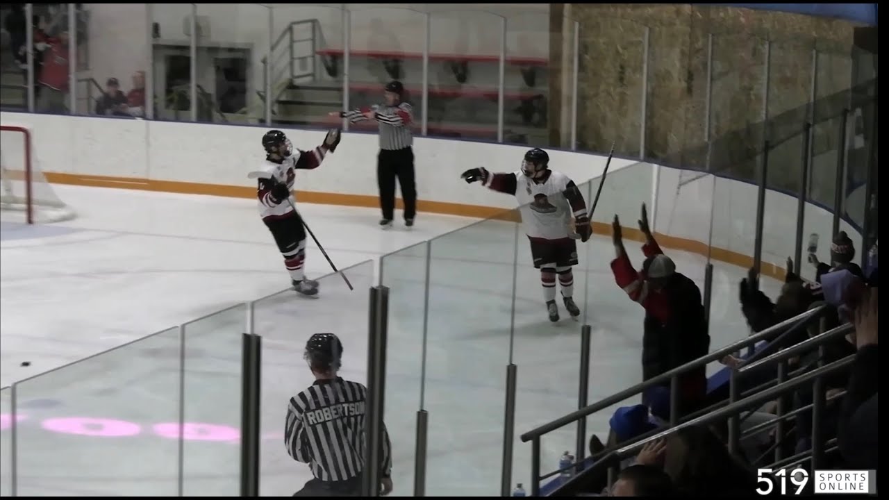 GOHL - Pelham Panthers vs Cambridge RedHawks - YouTube