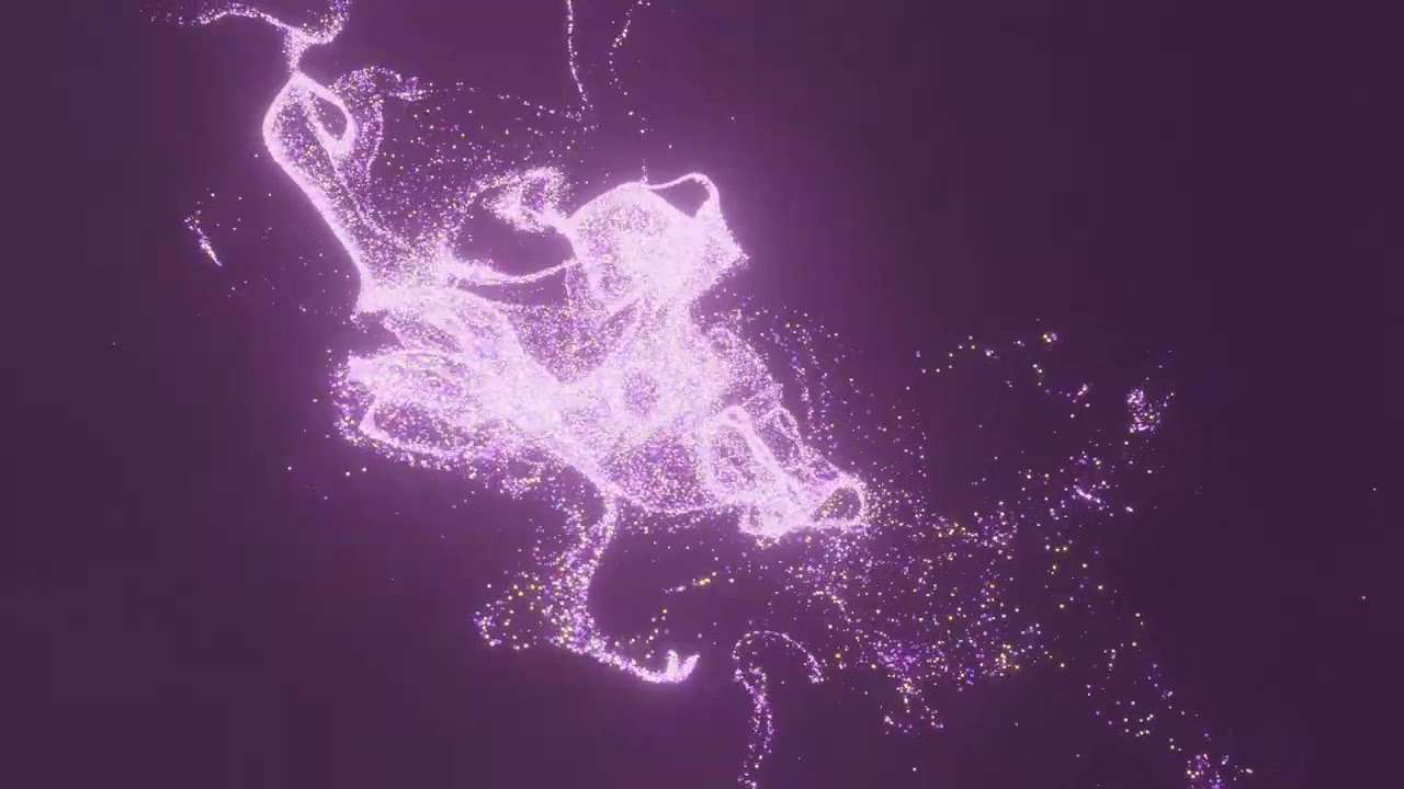 blender partical effect animation. - YouTube