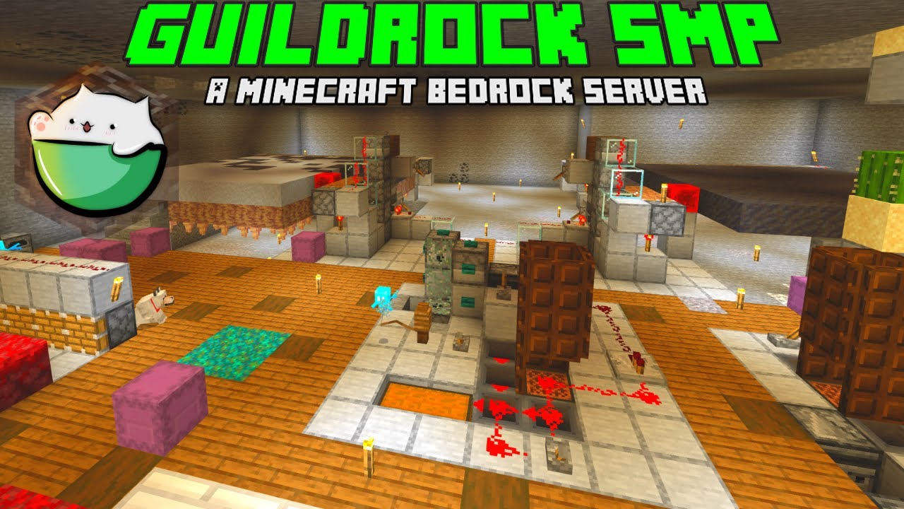 MAJOR Base Build Update! Minecraft Bedrock GuildRock SMP - Let's Play ...