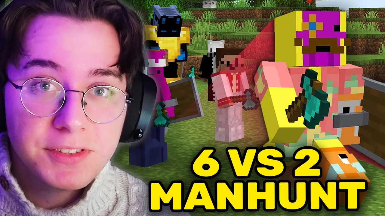 6 vs 2 Manhunt! - Doğukan Adal Kick Yayını - YouTube
