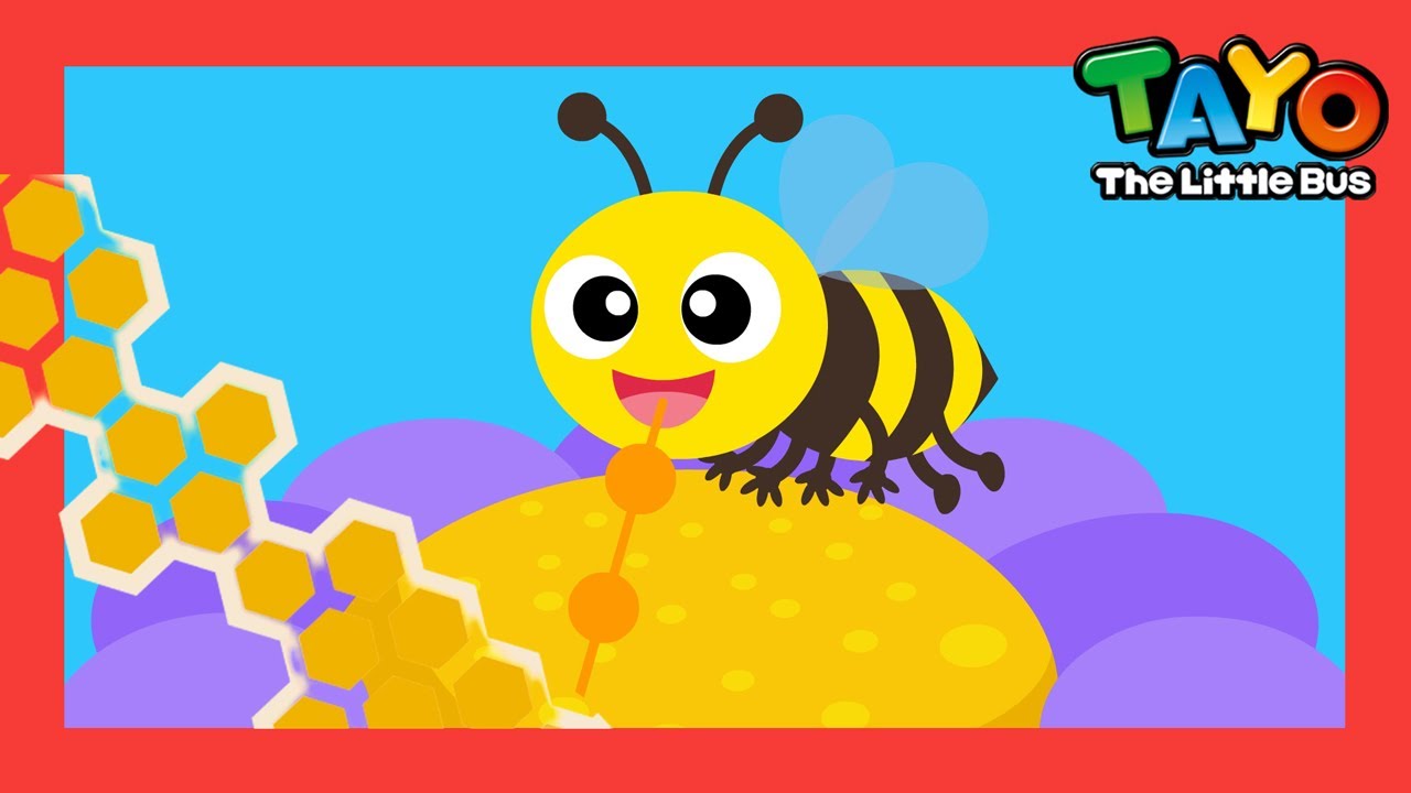 [ Bug Songs ] #5 Bumblebee Song (10 mins) l Songs for Children l Tayo ...