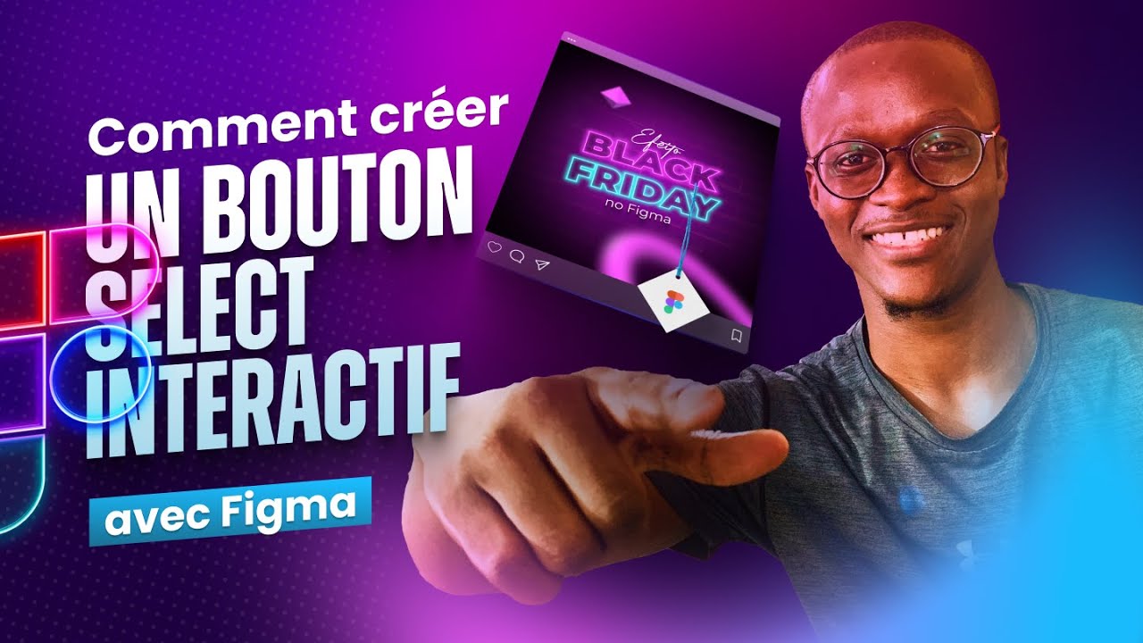 Création d'un Bouton Select Interactif avec Figma : Composants ...