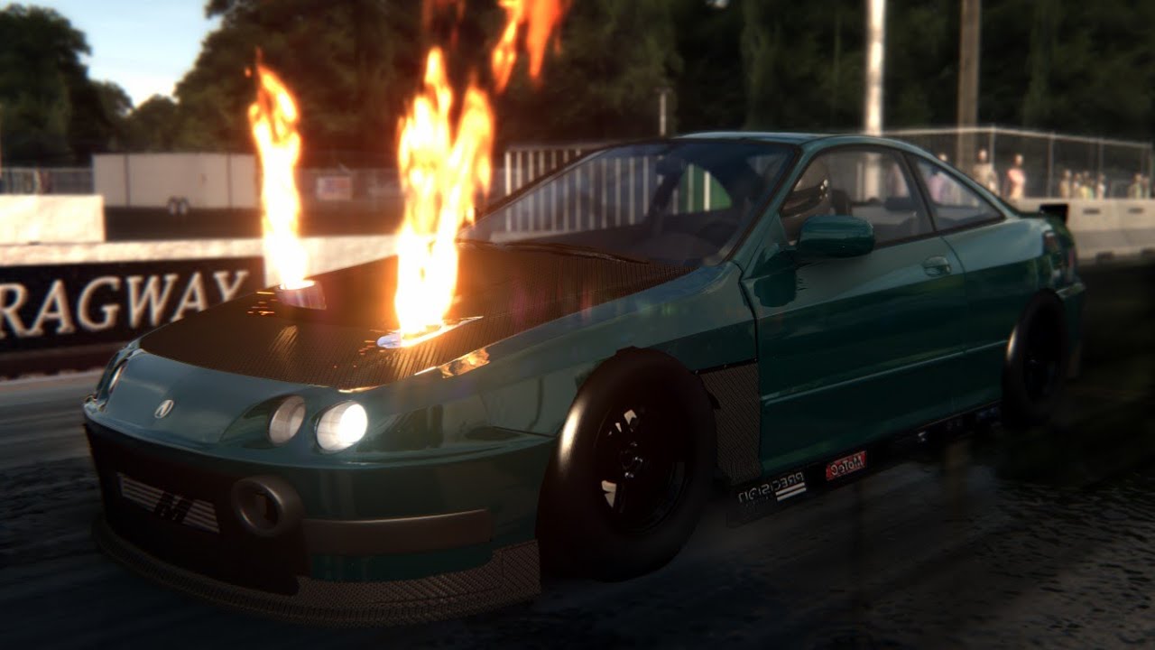 Assetto Corsa, replica of Gringotegra acura integra gsr AWD mod by El ...