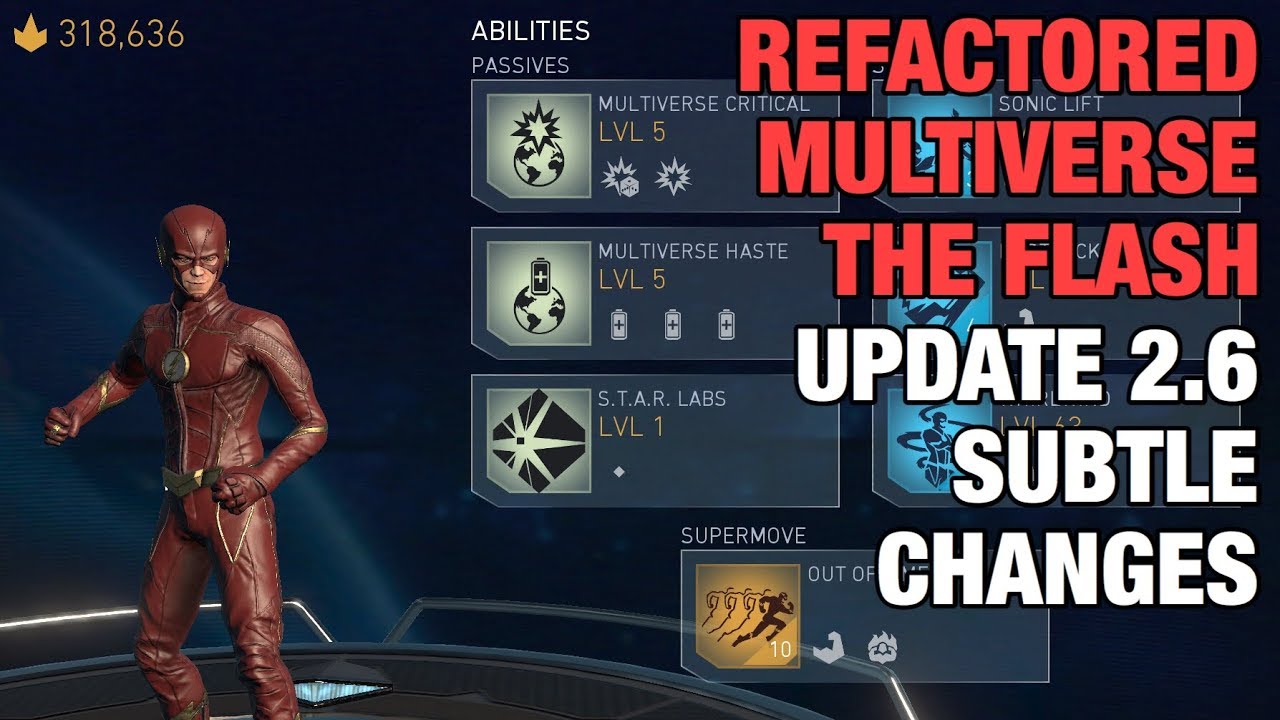 Injustice 2 Mobile | Refactored Multiverse The Flash & Update 2.6 ...