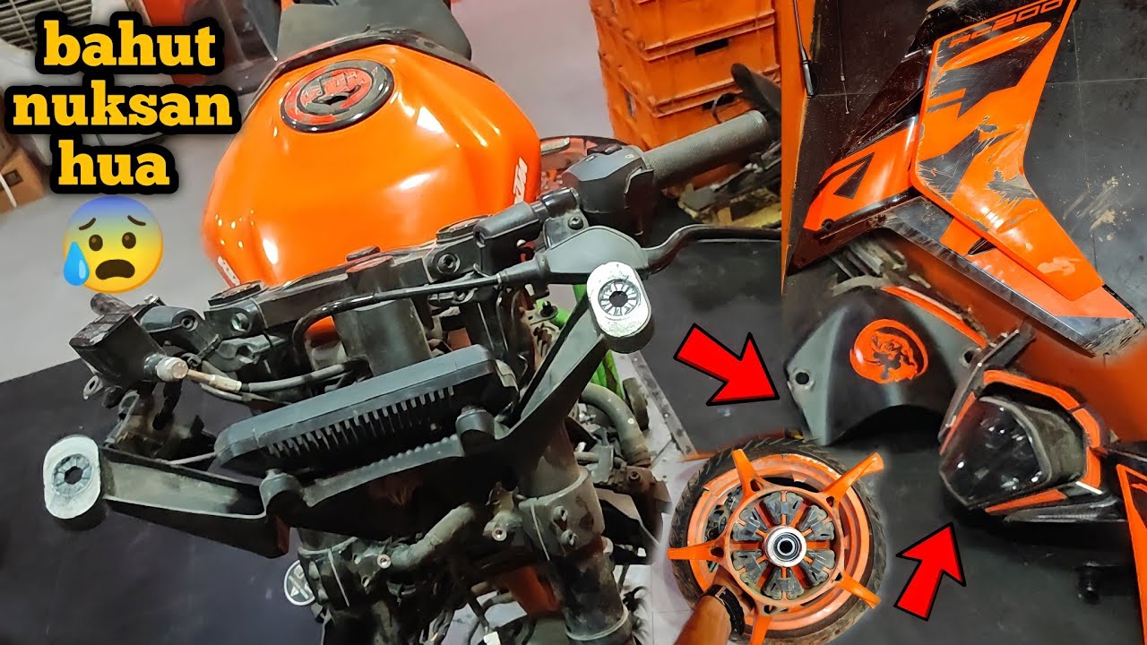 finally KTM RC ka kam start 🔥| galat sine bike ke sath 😰 - YouTube