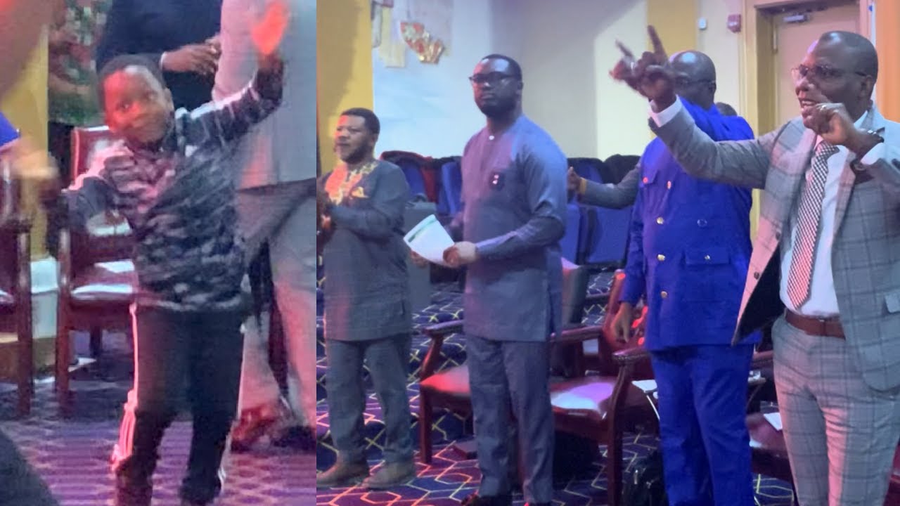 Kid Shocks His Church with Powerful Pentecostal Prasies Dancing ...