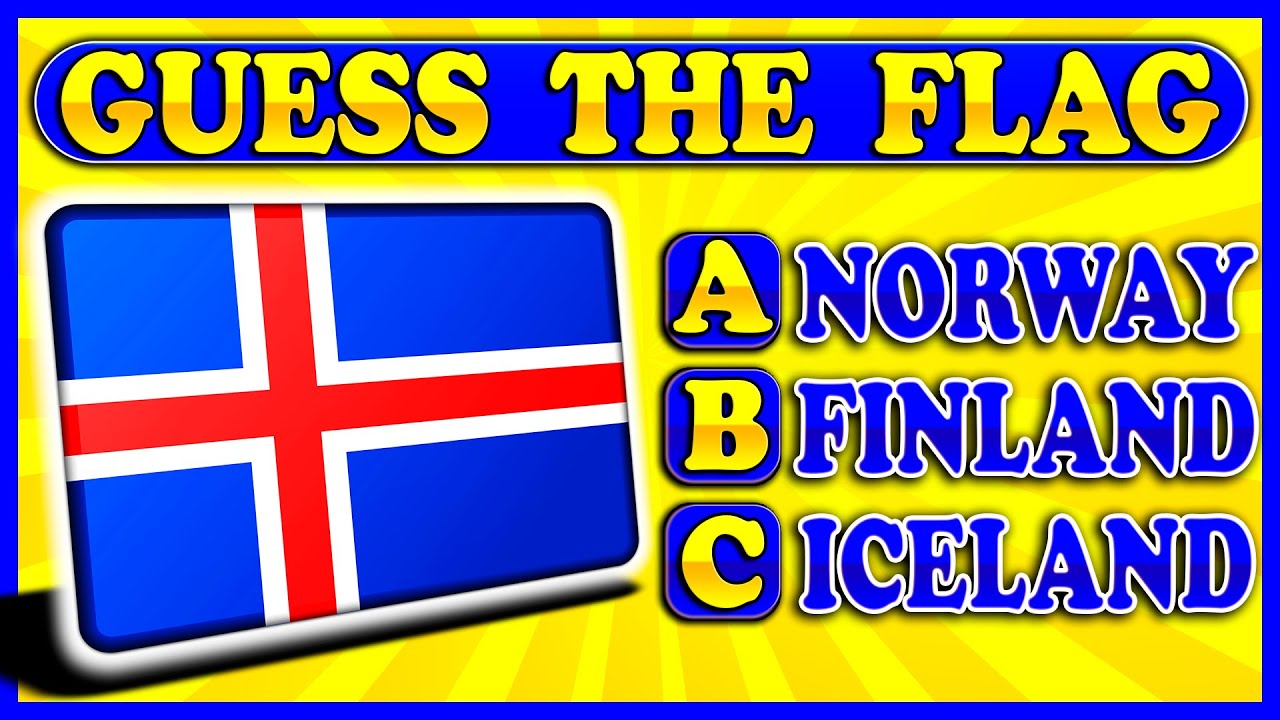⚠️ Flags YOU Have To Know ⚠️ FLAG QUIZ EASY / Flags of the World - YouTube