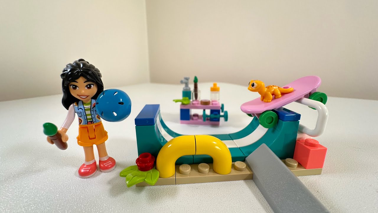 Build Lego Friends 30633 - Skate Ramp - YouTube