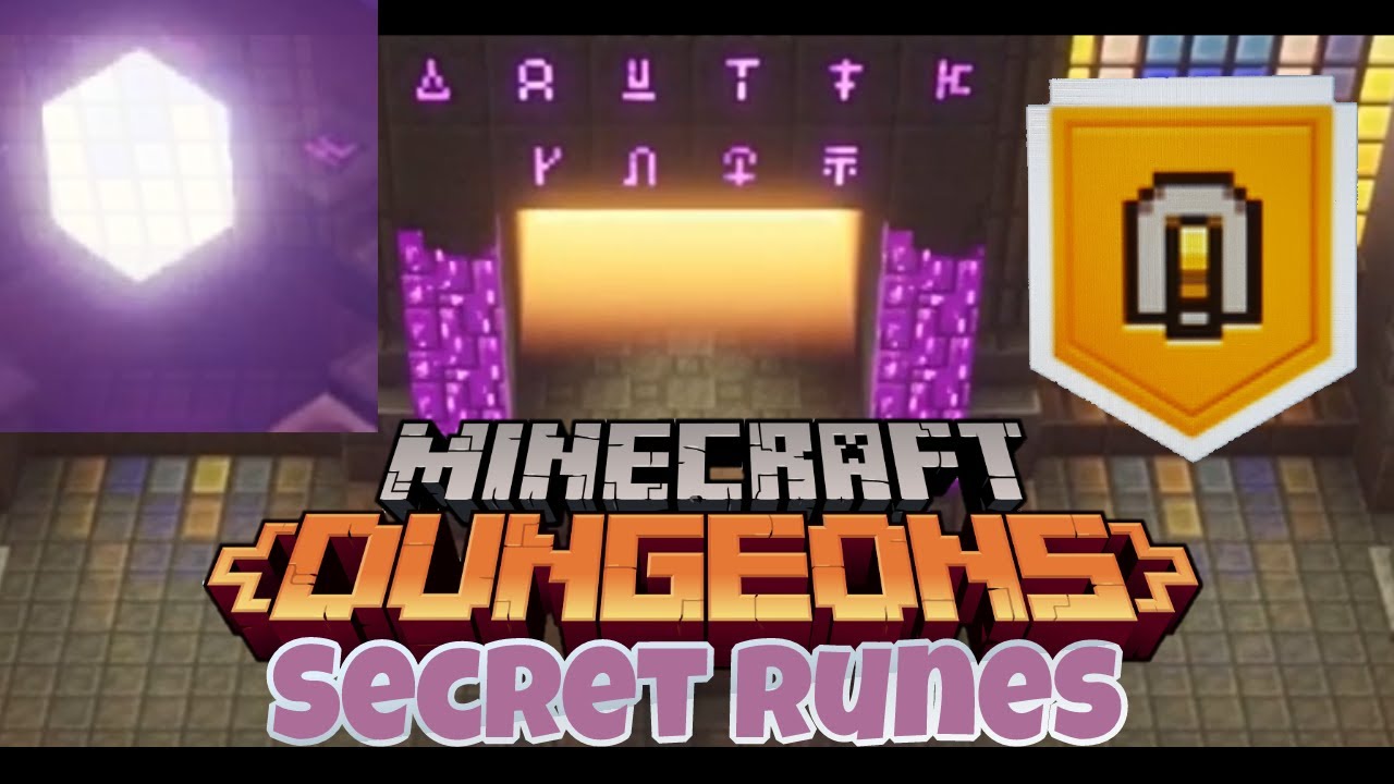 How to get all Runes | Minecraft Dungeons - YouTube